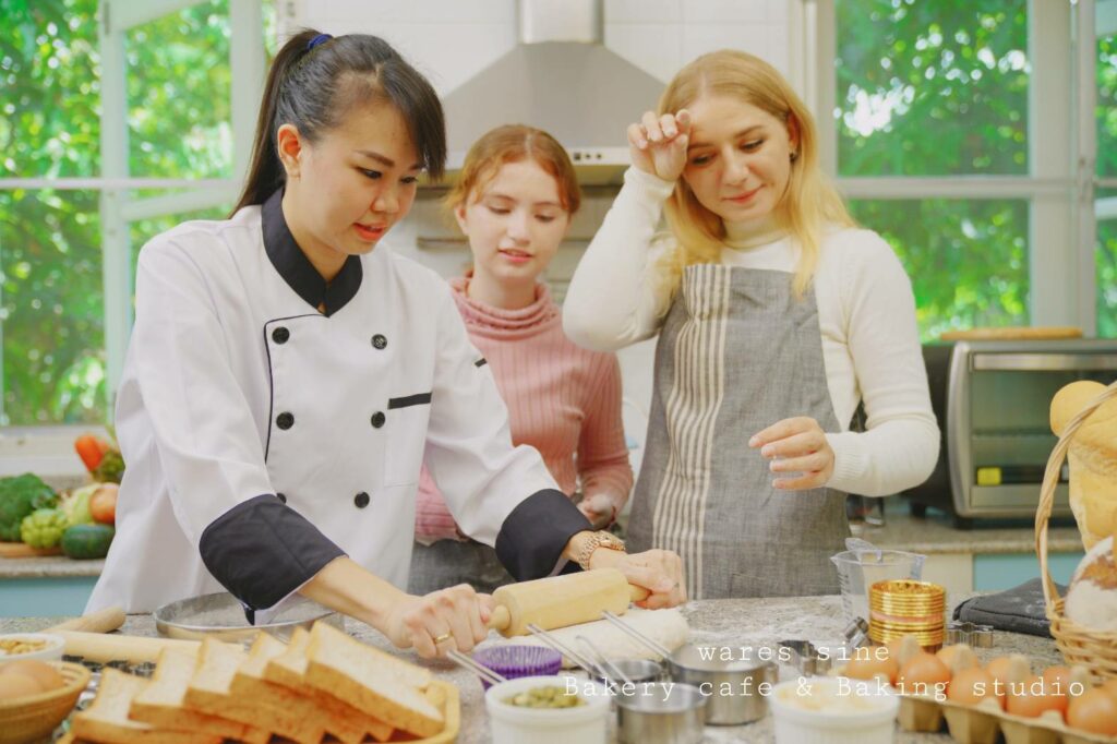 ชั้นคอร์สเรียนส่วนตัว - Wares Sine Bakery cafe & baking studio